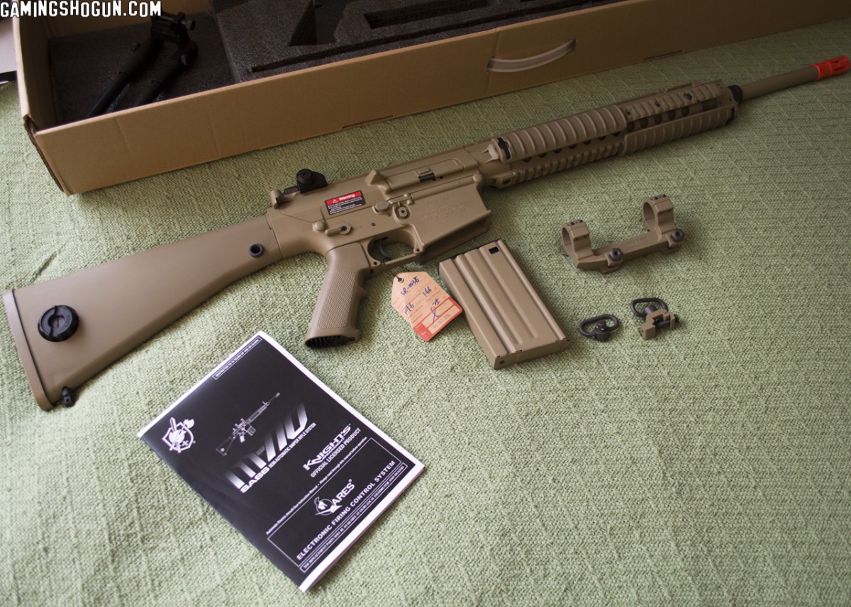 ARES Knight’s Armament M110 SASS Airsoft Sniper Rifle Review | GamingShogun