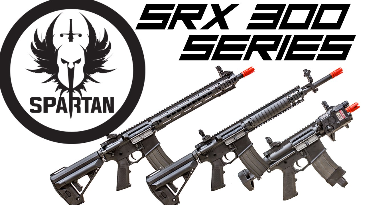 Spartan 300 Blackout Series SRX Model 306 Airsoft Rifle Review ...