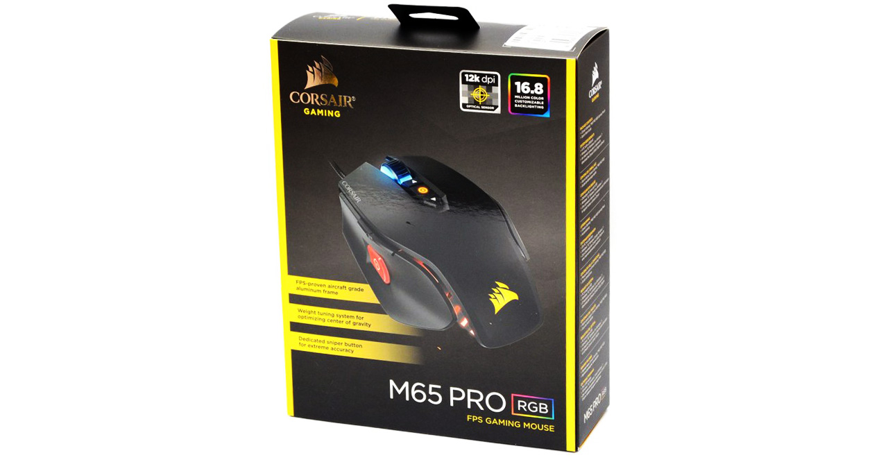 Corsair M65 PRO RGB Mouse Review | GamingShogun