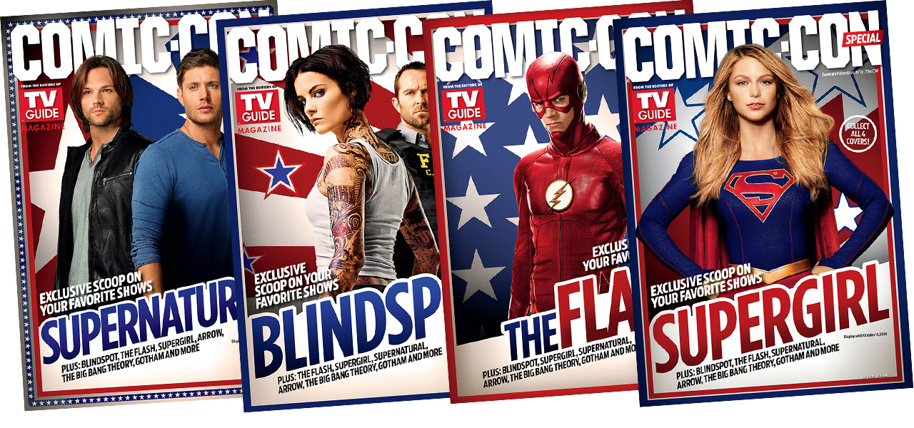 WBTV & TV Guide Team Up for Comic-Con 2016 Issue | GamingShogun