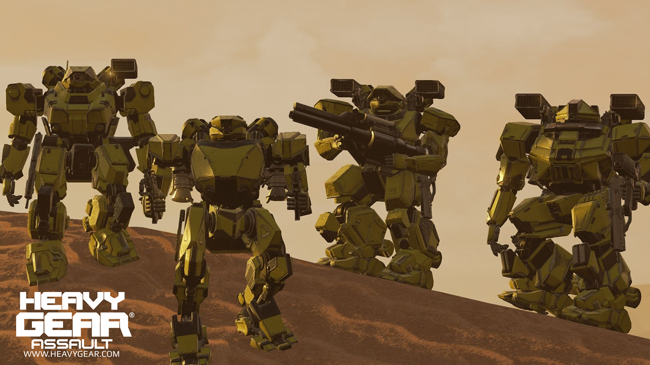Heavy Gear Assault Steam Early Access Date Announced | GamingShogun