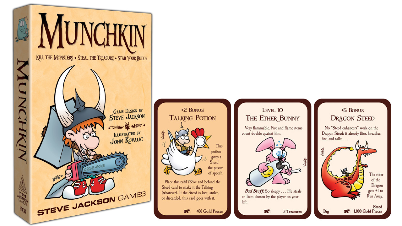 MUNCHKIN Coming to Digital Platforms | GamingShogun