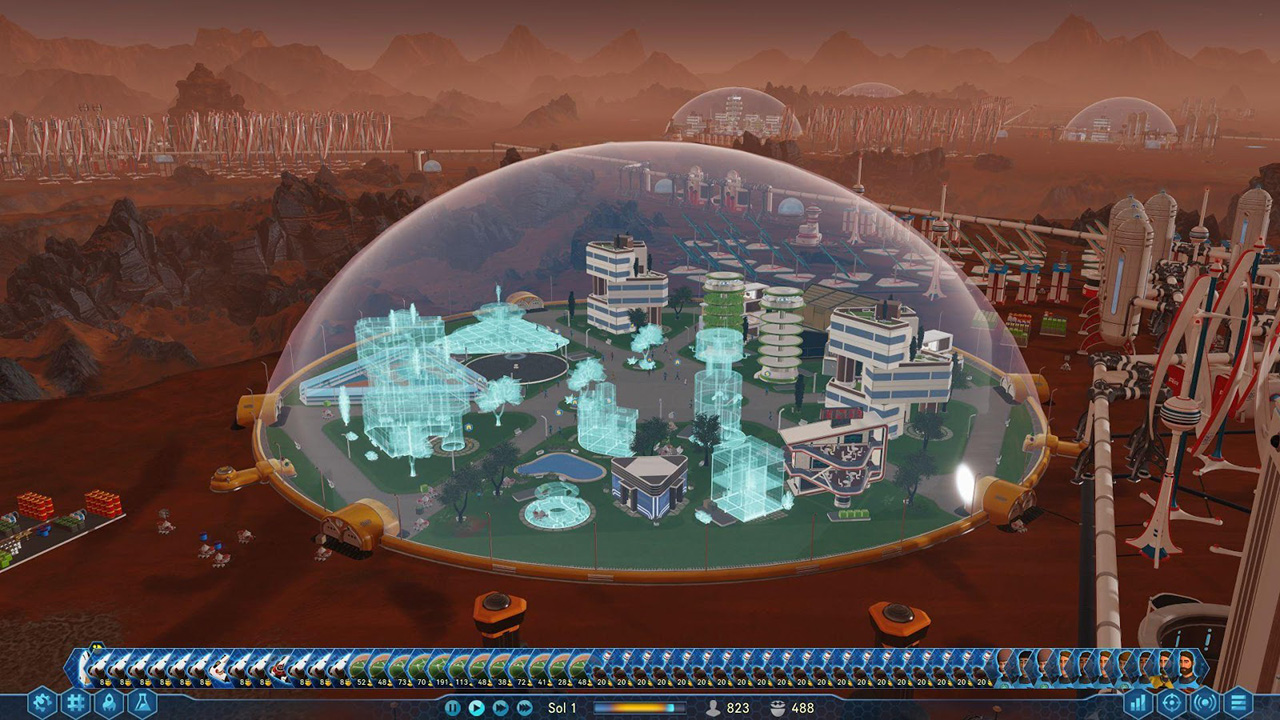 Surviving Mars Trailer Talks Domes | GamingShogun