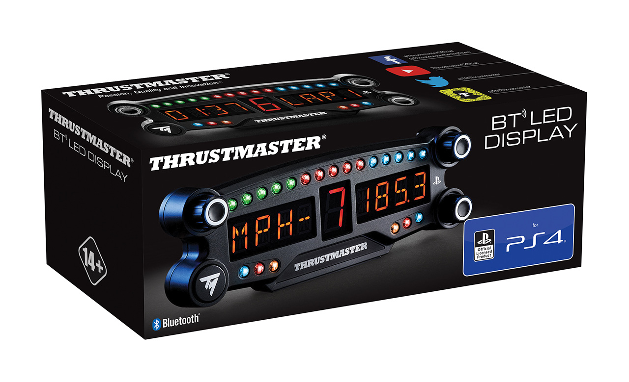 Thrustmaster Announces BT LED Display System for PlayStation 4 ...