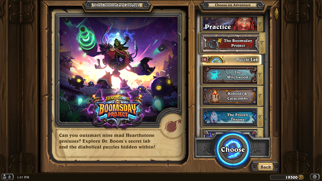The Boomsday Project Announced for Hearthstone | GamingShogun