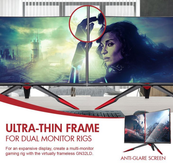 Viotek GN32LD 32-inch 144Hz 1440P Curved Gaming Monitor Review ...