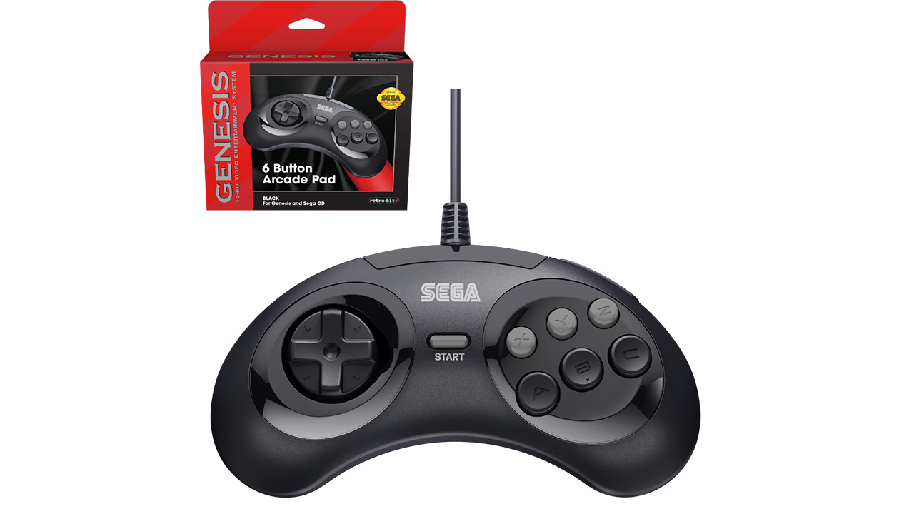 Retro-Bit Unveils Licensed Sega Console Controllers for Spring ...