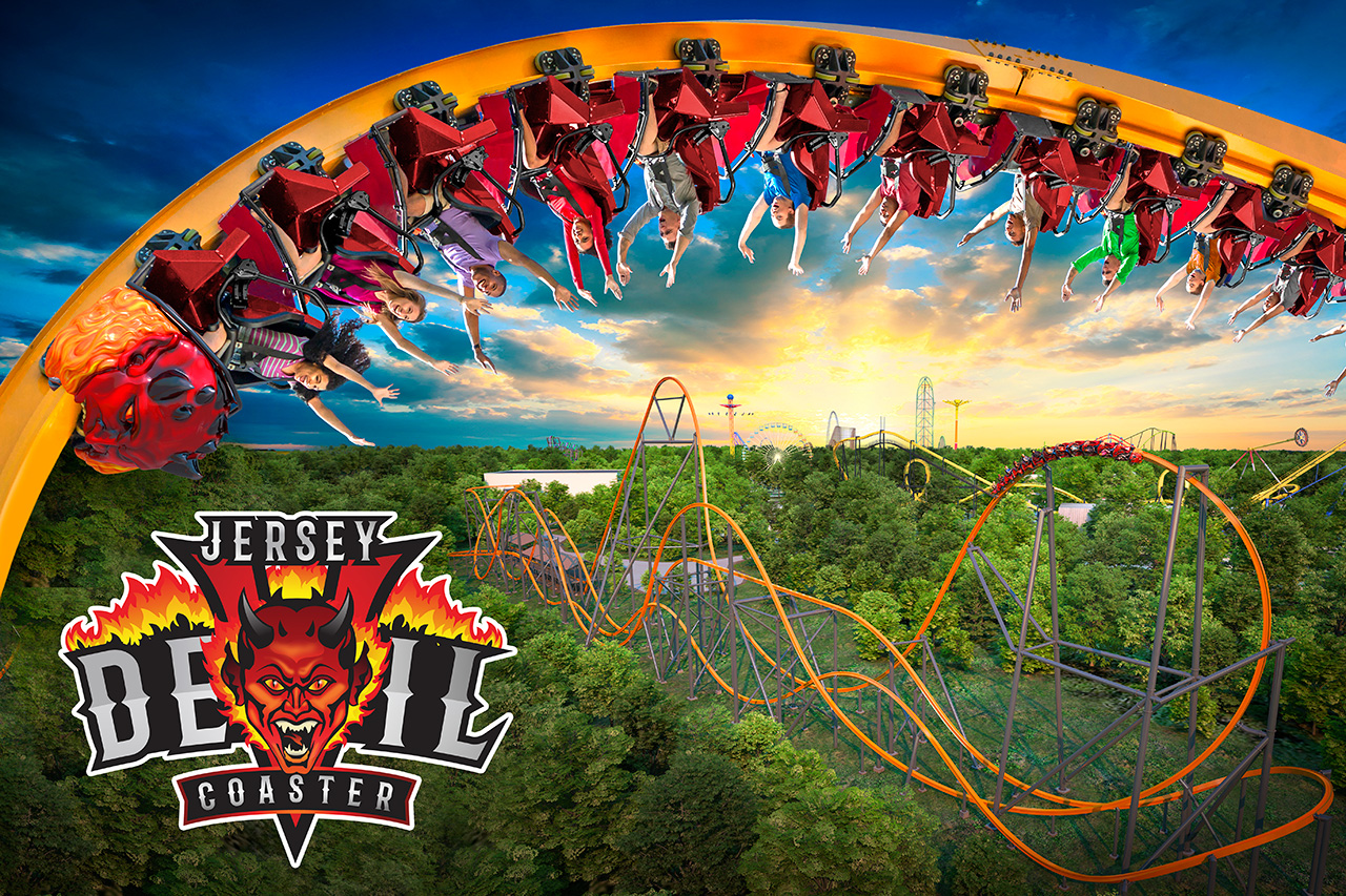 Jersey Devil Coaster to Break Three World Records at Six Flags Great ...