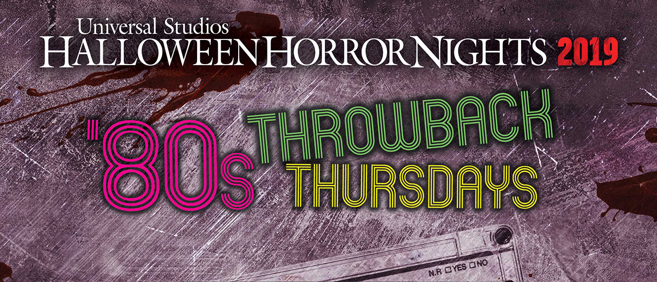 Halloween Horror Nights Unveils Retro Thursday Plans | GamingShogun