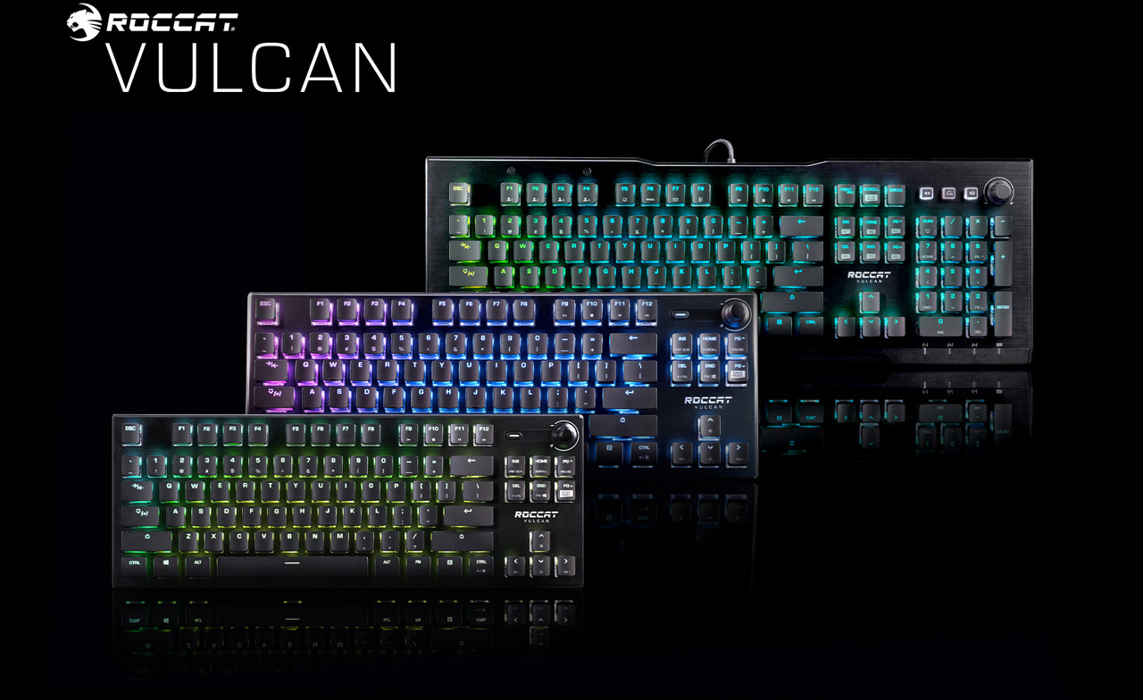 ROCCAT Unveils New Titan Optical Switch Keyboards | GamingShogun