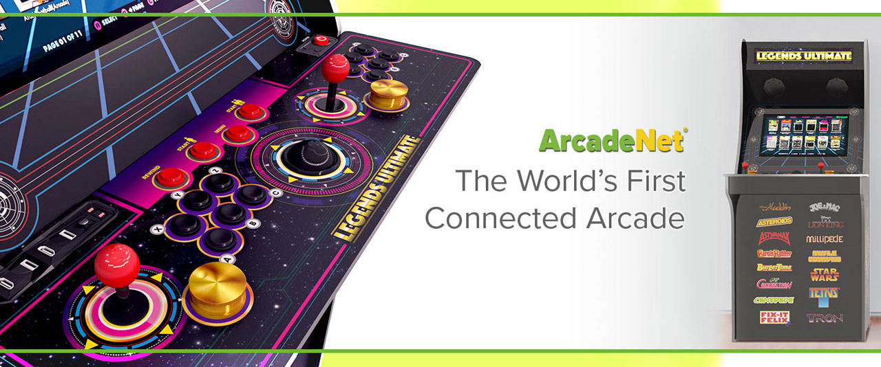 AtGames ArcadeNet Arcade Game Streaming Service Available Now ...