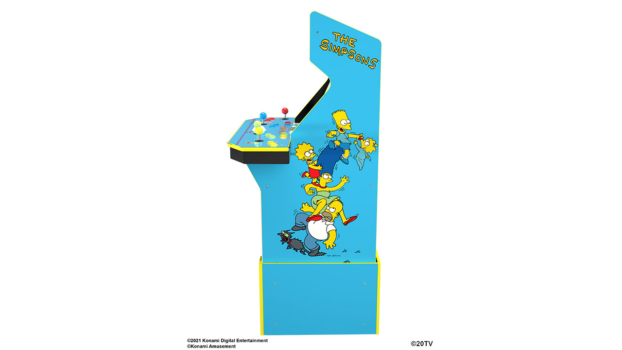 Arcade1Up Announces Pre-Orders for The Simpsons Home Arcade Machine ...