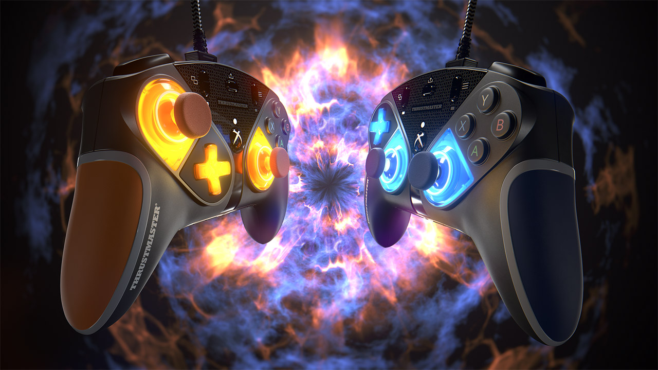 Thrustmaster Unveils LED Color Packs for Controllers | GamingShogun