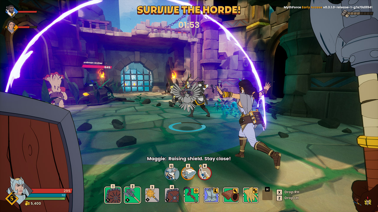 80s Cartoon Inspired MythForce Official Announcement Trailer | GamingShogun