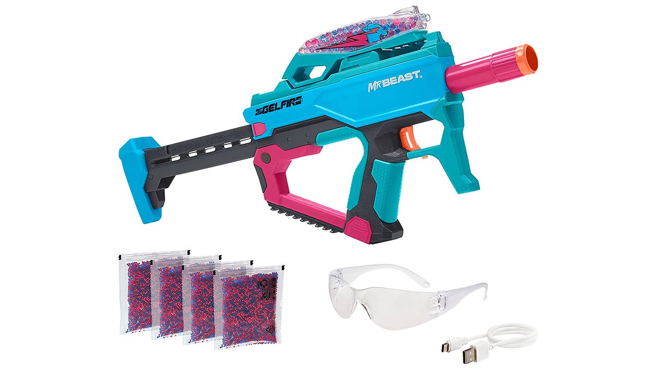 Nerf Pro Gelfire X MrBeast Full Auto Blaster Available Now | GamingShogun