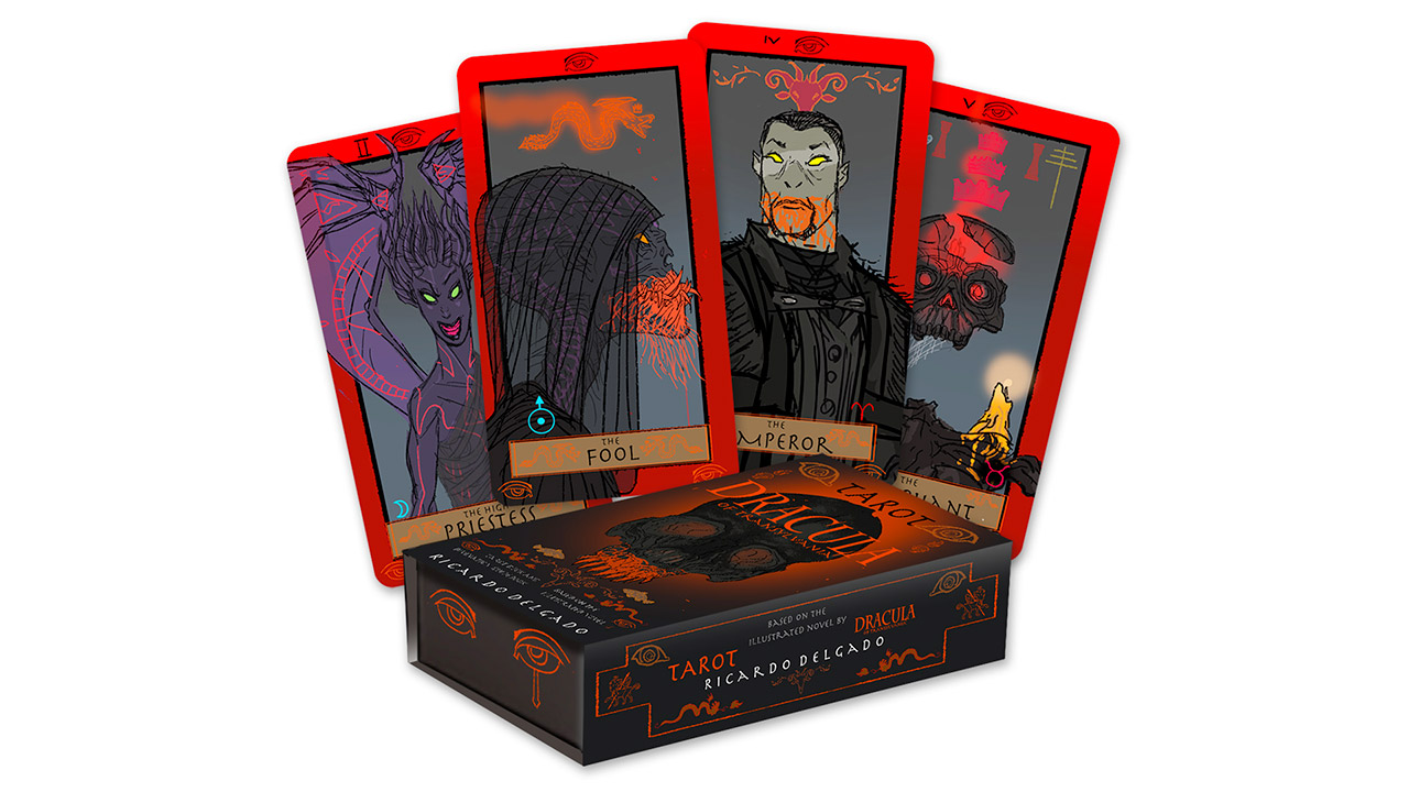 Dracula of Transylvania Deluxe Tarot Card Set Launching on Kickstarter ...