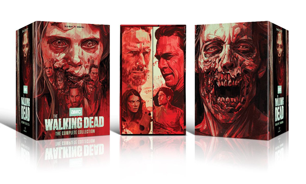 The Walking Dead Complete Collection Art Work Reveal | GamingShogun