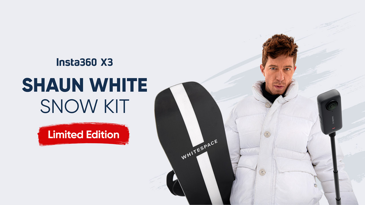 Insta360 X3 Shaun White Snow Kit Announced | GamingShogun