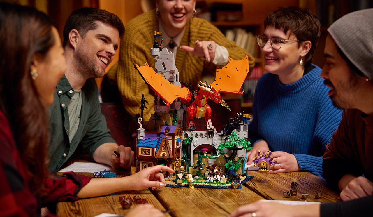 LEGO Unveils DUNGEONS & DRAGONS: Red Dragon's Tale set | GamingShogun