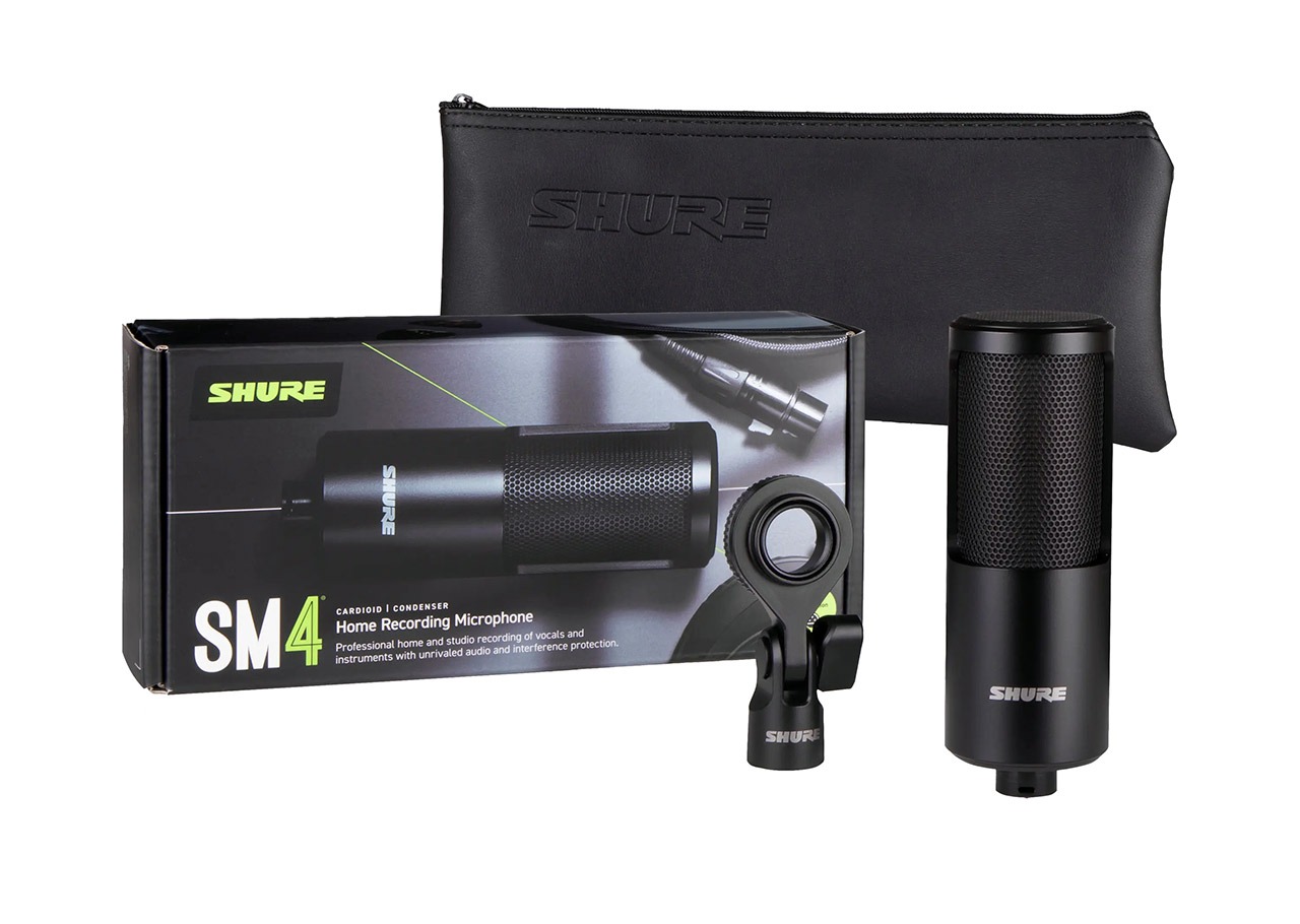 Shure Unveils SM4 Home Recording Microphone | GamingShogun