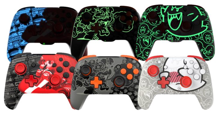 PDP Boo Hoo, Mario, & Bowser REMATCH GLOW Controllers for Nintendo ...