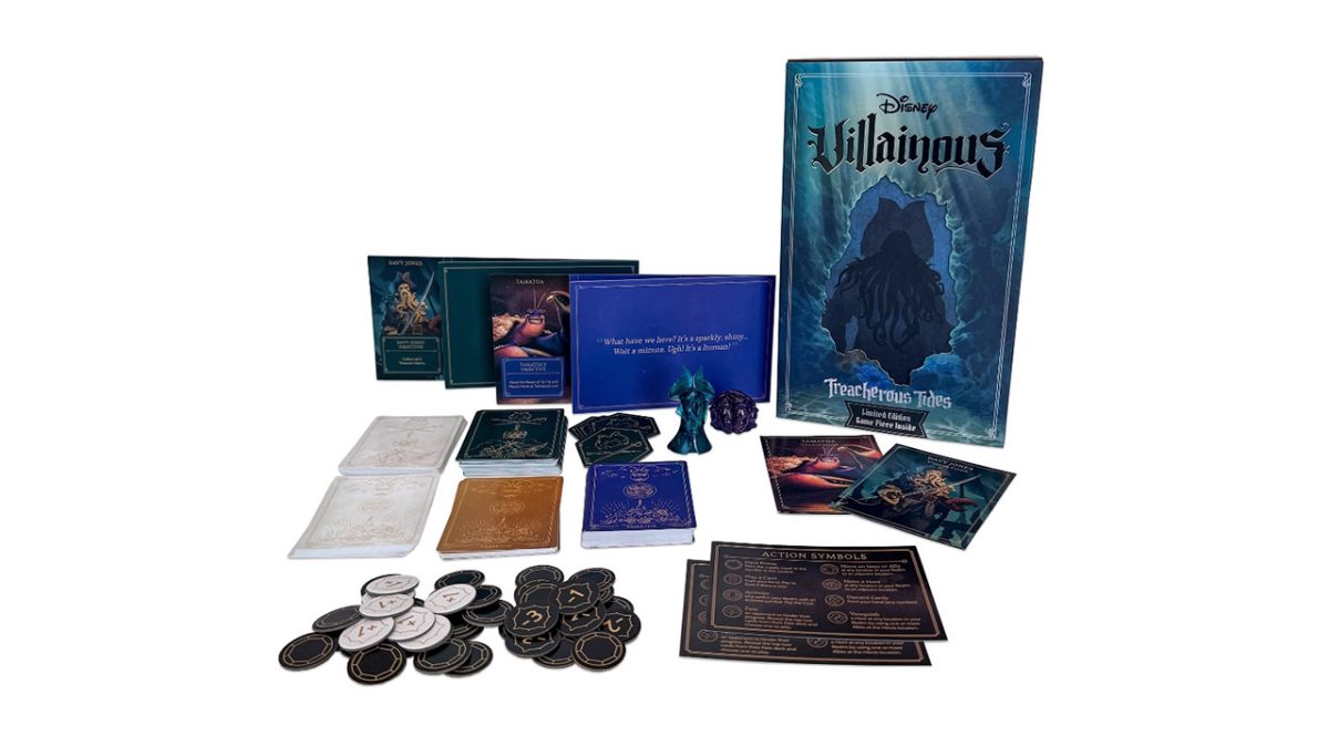 Disney Villainous: Treacherous Tides Available for Pre-Order | GamingShogun
