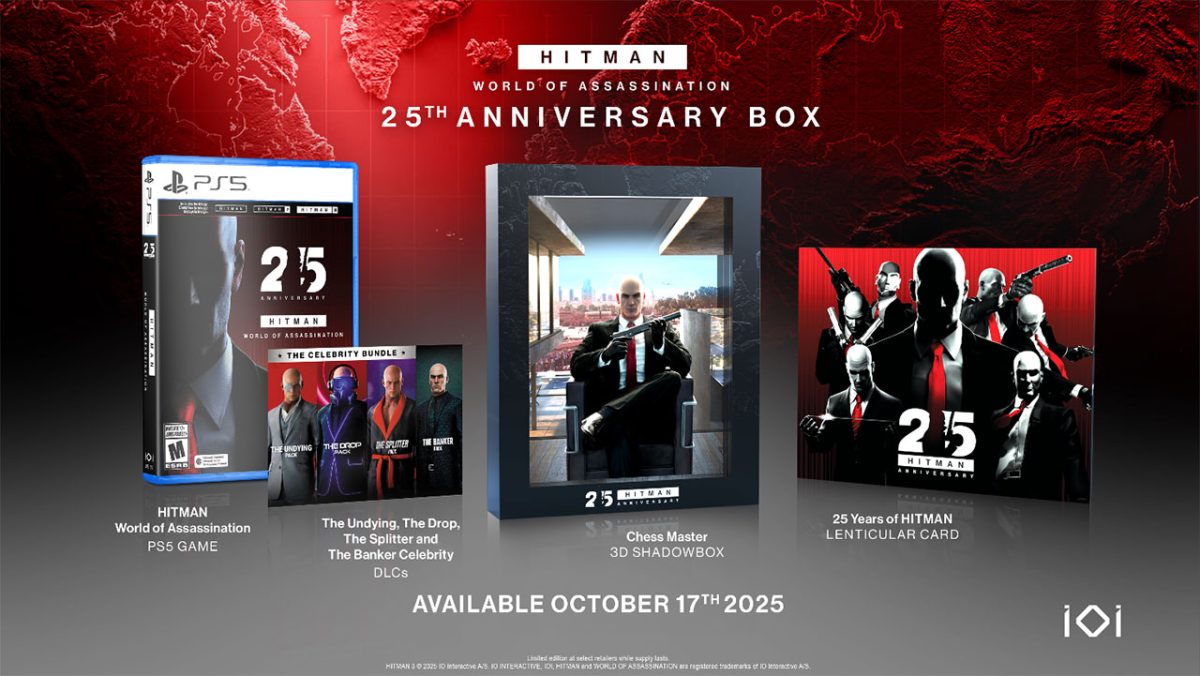 IO Interactive Celebrates 25 Years of Hitman with Special Anniversary ...