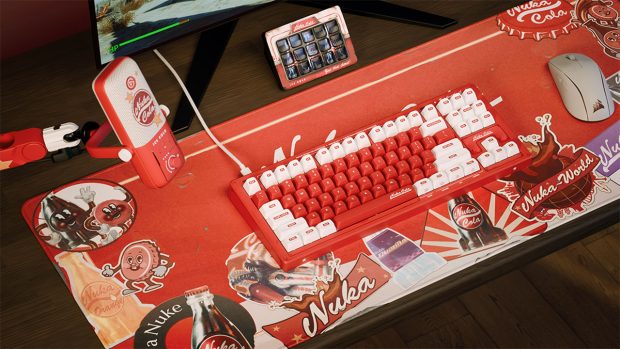 CORSAIR Delivers Fallout Nuka Cola Style to Gamers Desks | GamingShogun