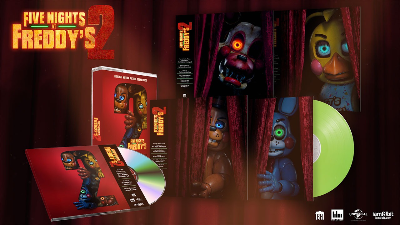 fnaf2-musical-disc-vinyl-set | GamingShogun