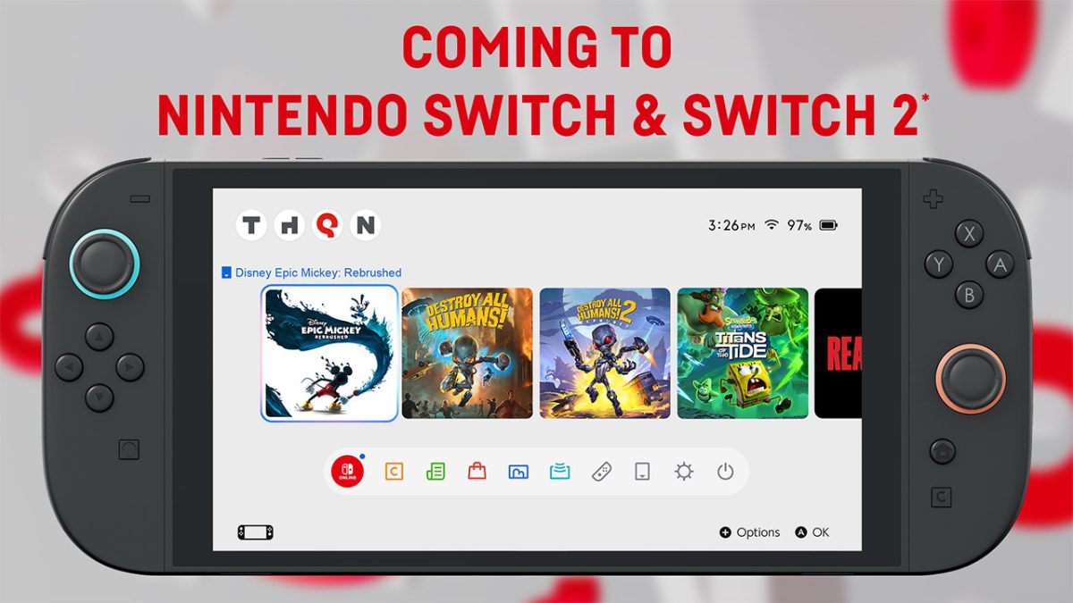 Four fan-favorite THQ Nordic games coming to Nintendo Switch and ...